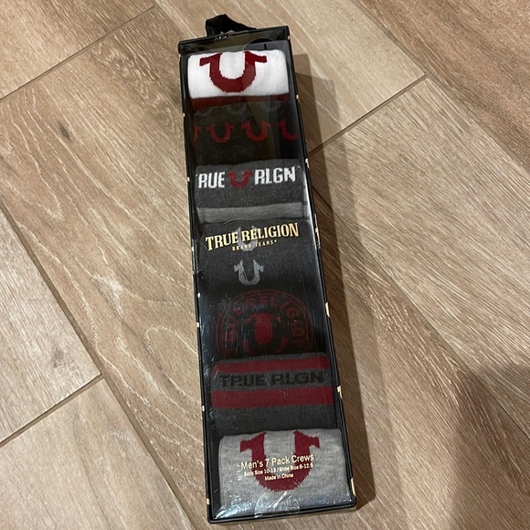 True Religion | Underwear & Socks | True Religion 7 Pack Crew Socks ...